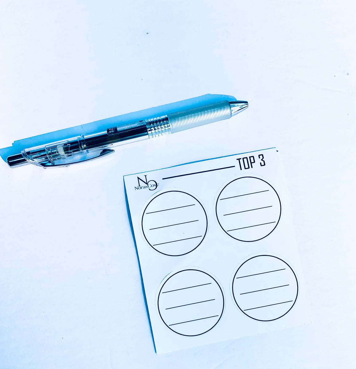 TOP 3 CIRCLE STICKERS – NORAS COVE