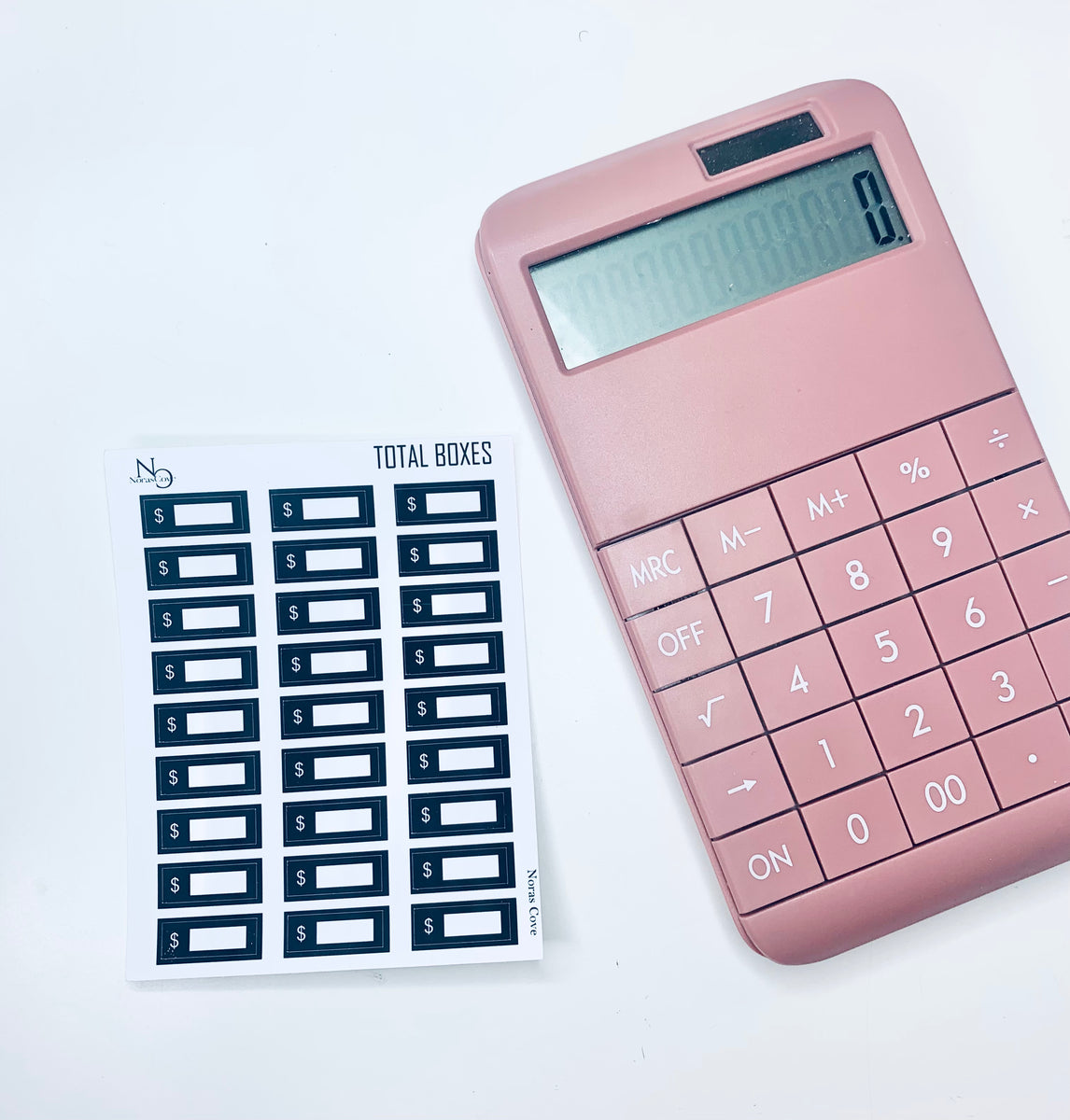 TOTAL BOXES – NORAS COVE